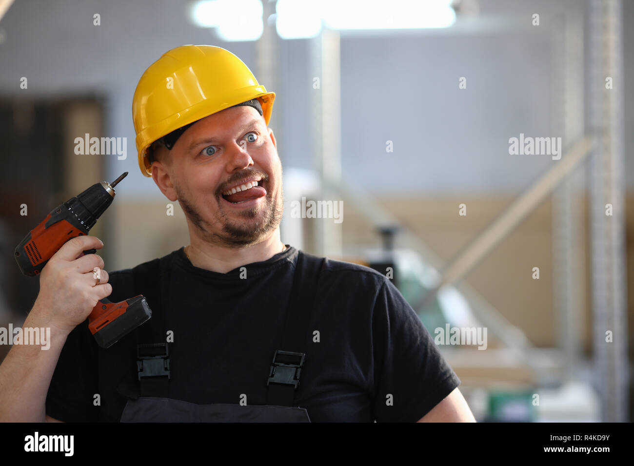 Electrical hand drill hi-res stock photography and images - Alamy