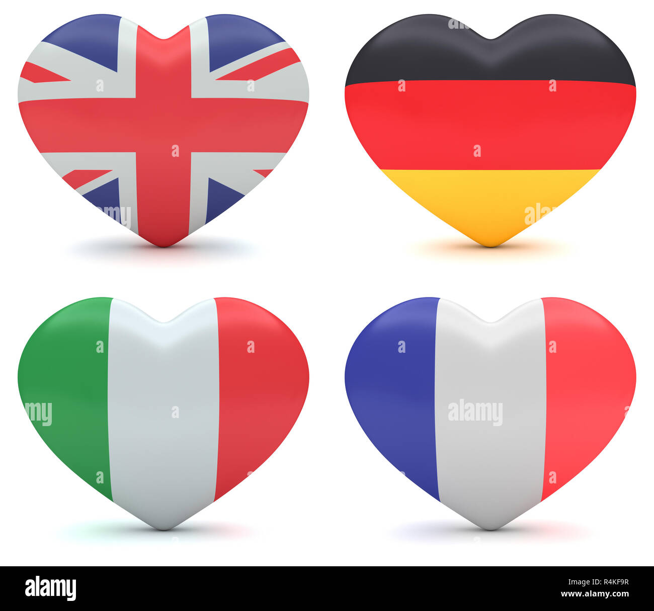 Union jack german french flag hi-res stock photography and images - Alamy