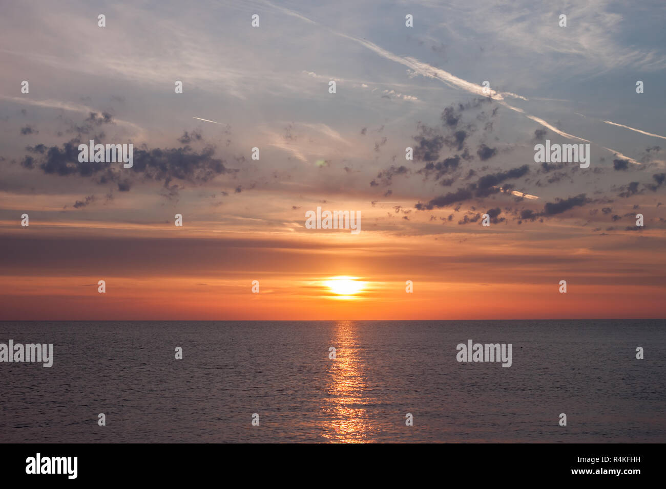 Sunset over piran slovenia hi-res stock photography and images - Alamy