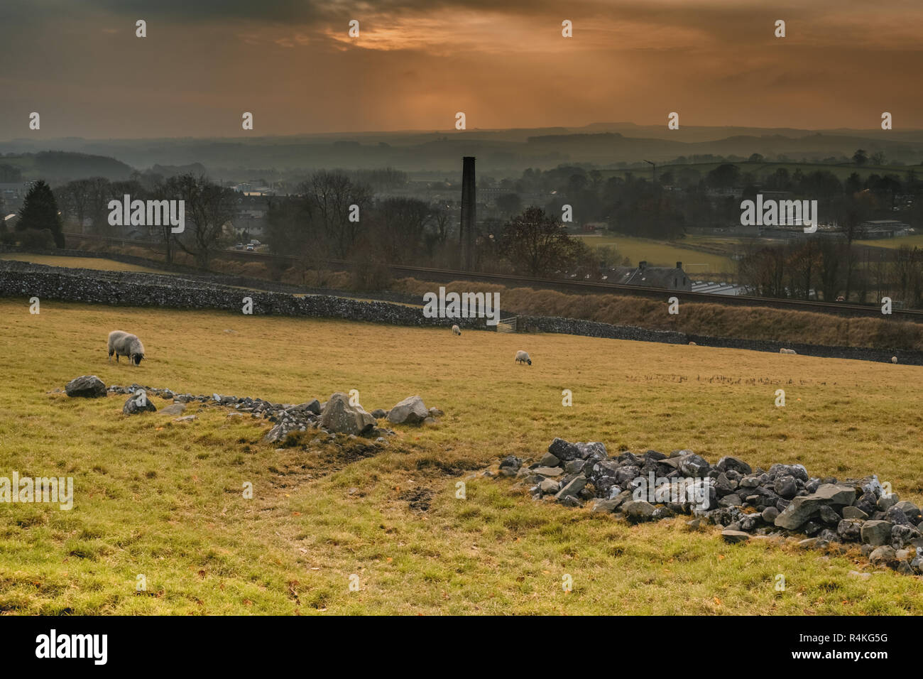 Settle in the Yorkshire Dales with a female hill walker near to the ...