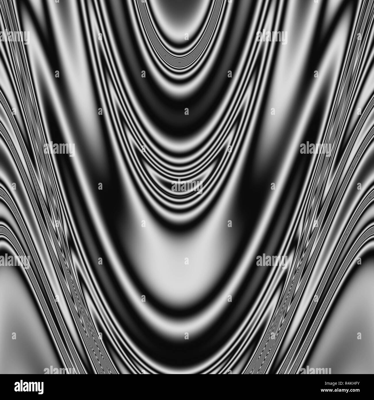 Art fluid pattern monochrome wave design Stock Photo - Alamy