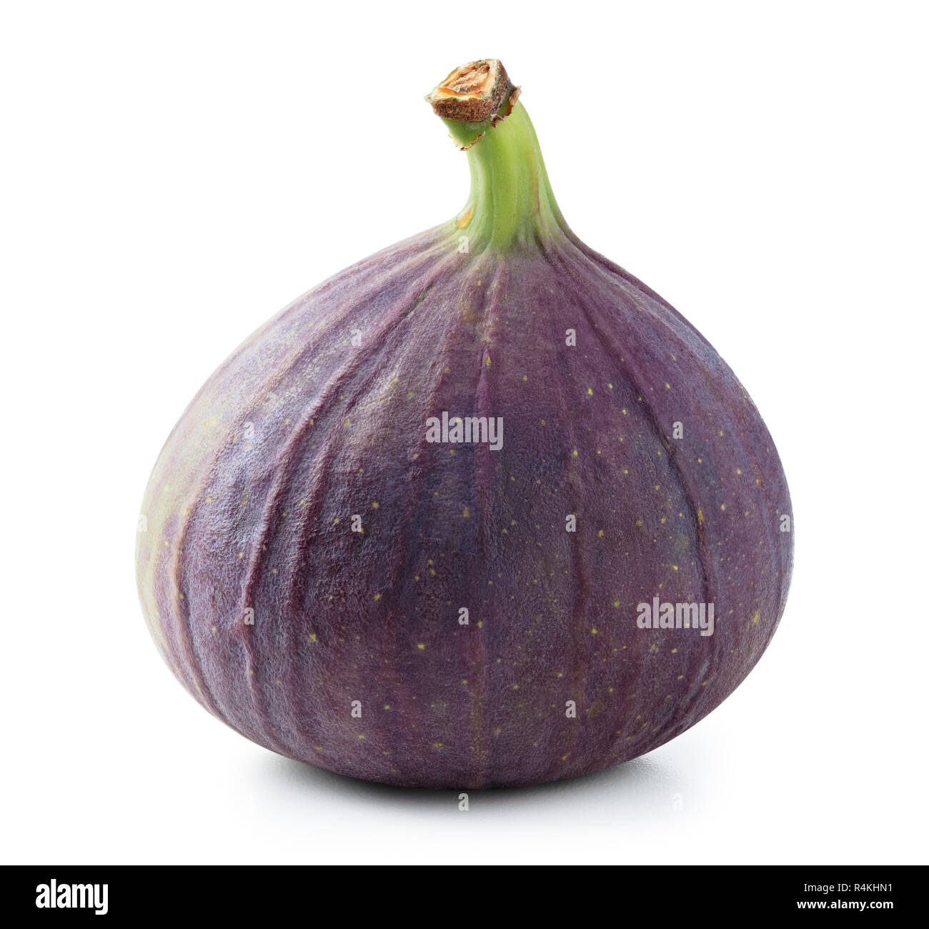 Fresh fig isolated on white background with clipping path Stock Photo ...