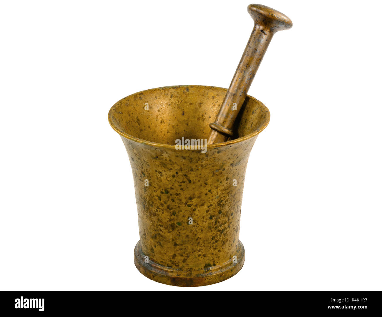 copper mortar with a pestle Stock Photo - Alamy