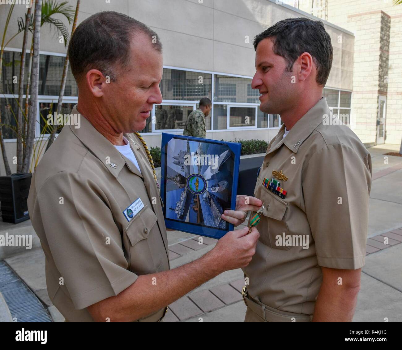 NAVAL AMPHIBIOUS BASE CORONADO (Nov. 1, 2018) - Capt. Chris Engdahl ...