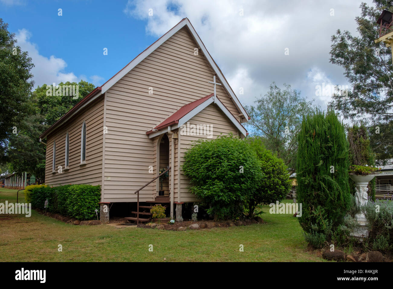At Highfields Pioneer Village Stock Photo - Alamy