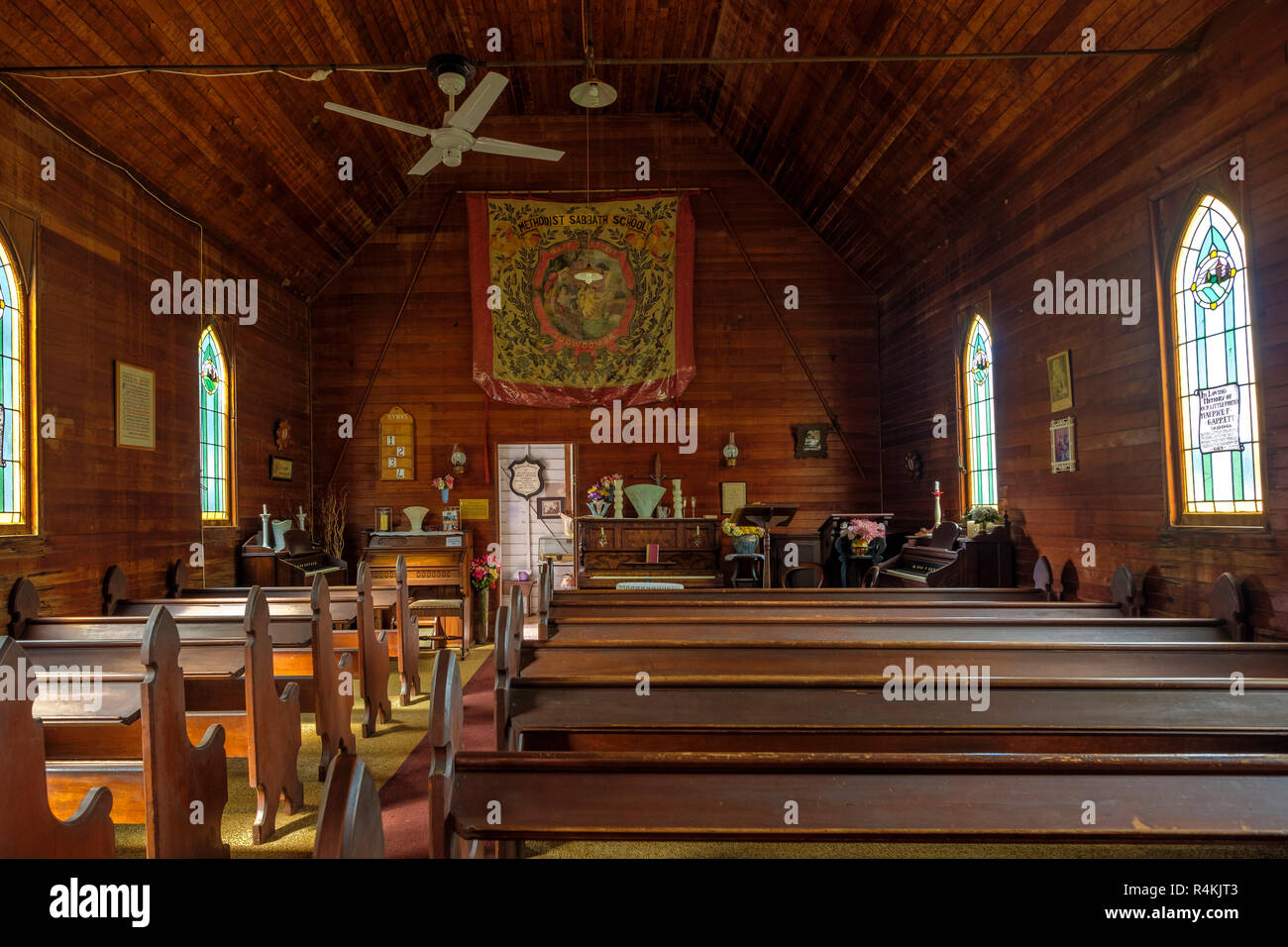 At Highfields Pioneer Village Stock Photo - Alamy