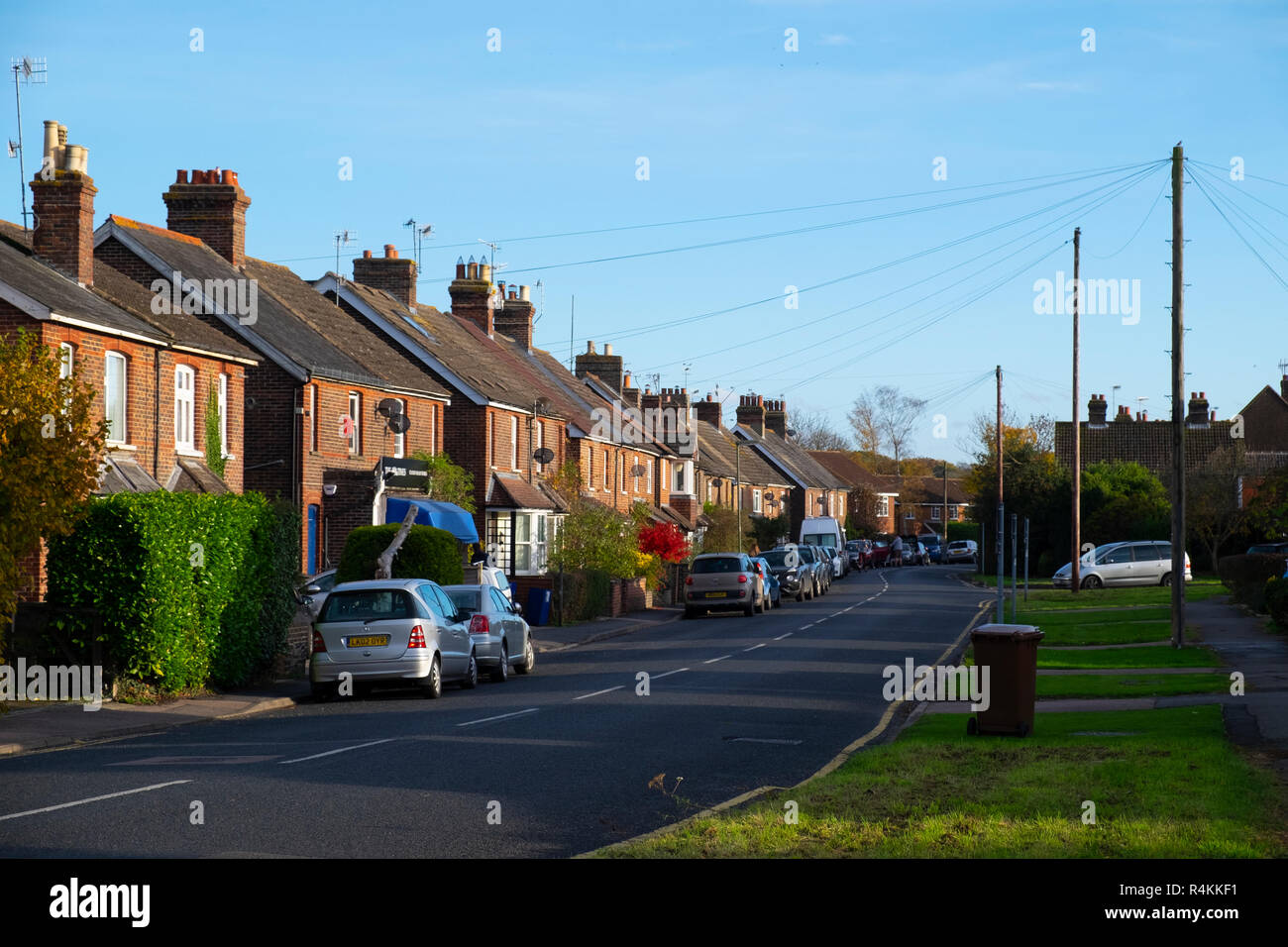 Suburban scene hi-res stock photography and images - Alamy