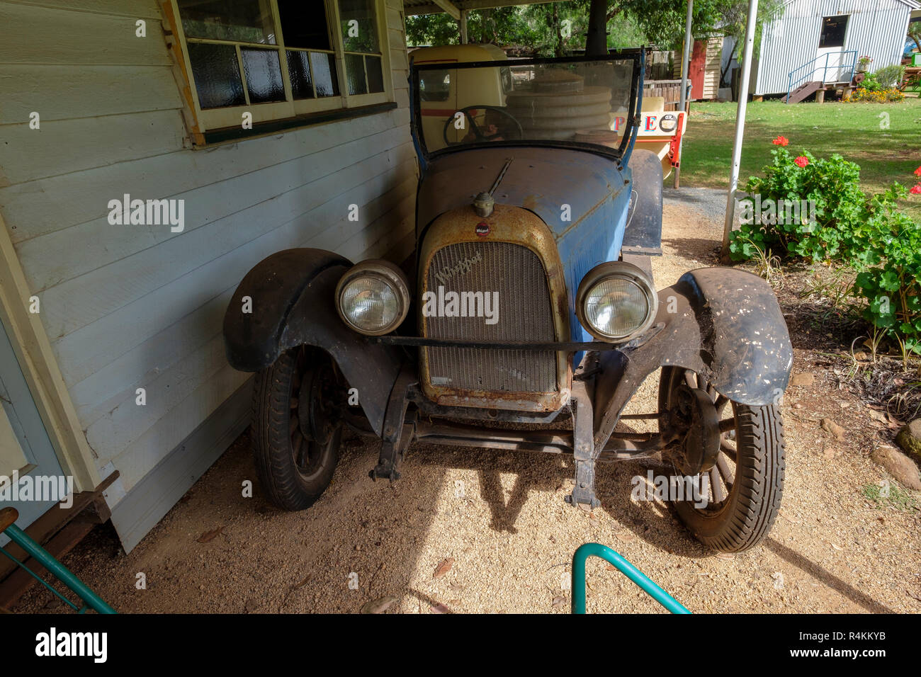 At Highfields Pioneer Village Stock Photo - Alamy