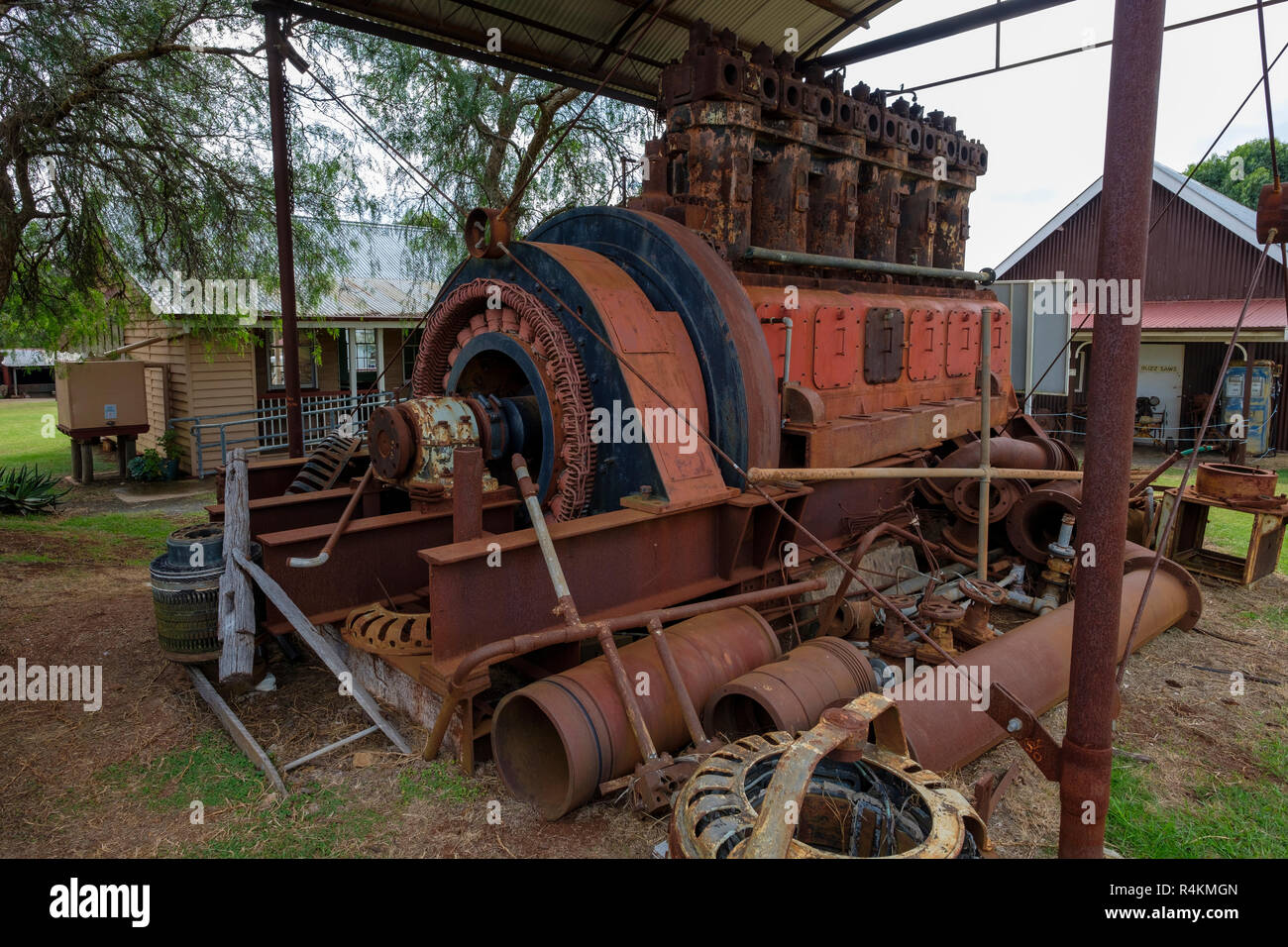 At Highfields Pioneer Village Stock Photo - Alamy