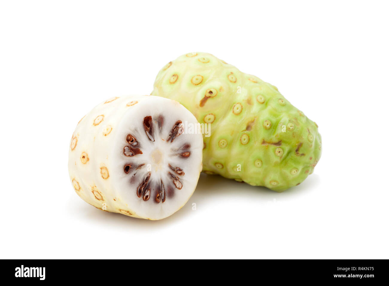Noni fruit isolated Stock Photo - Alamy