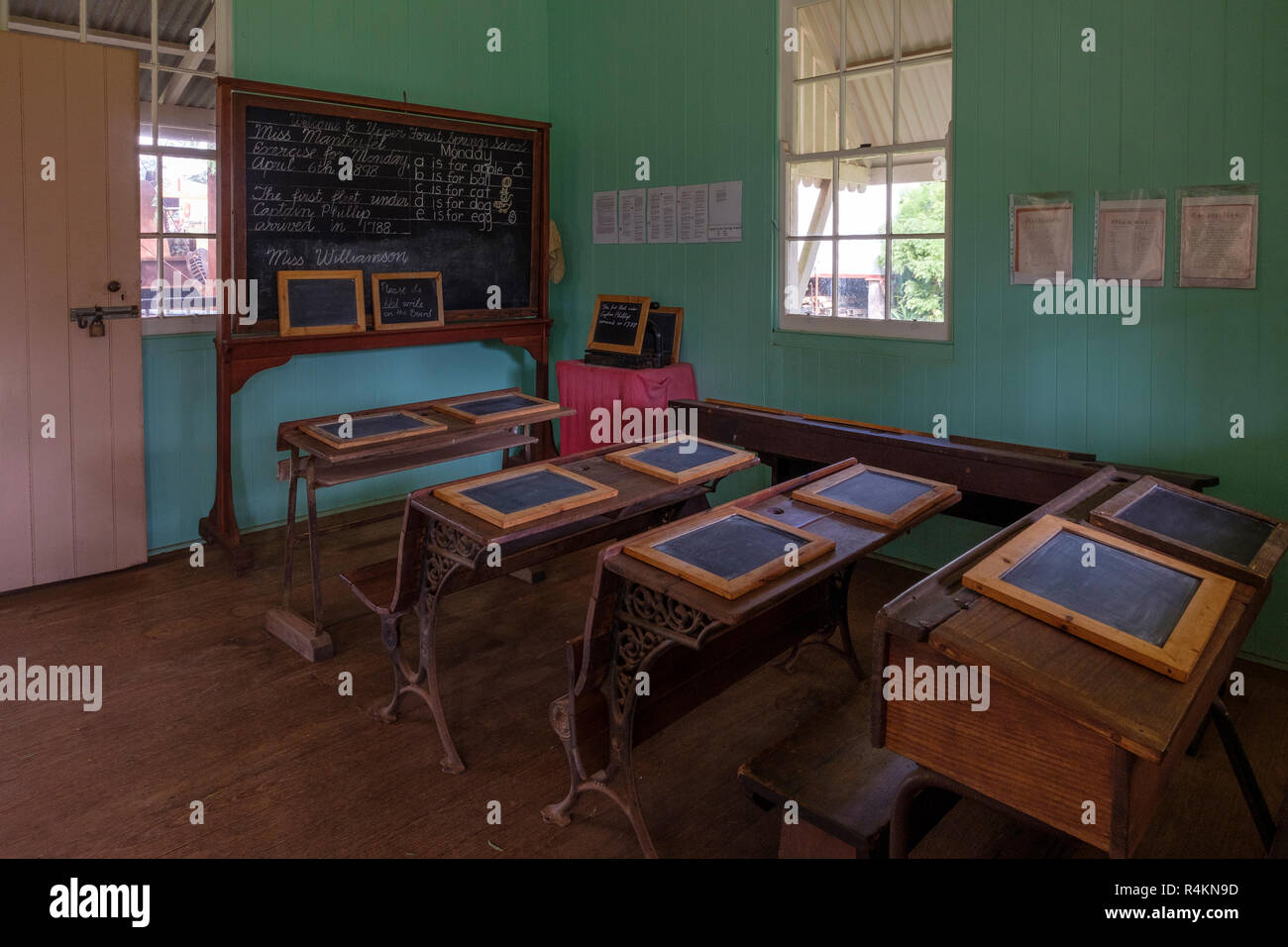At Highfields Pioneer Village Stock Photo - Alamy
