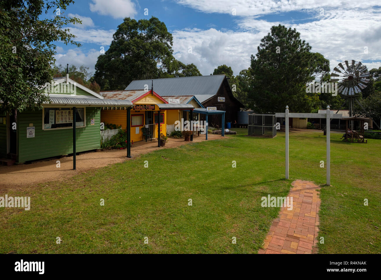 At Highfields Pioneer Village Stock Photo - Alamy
