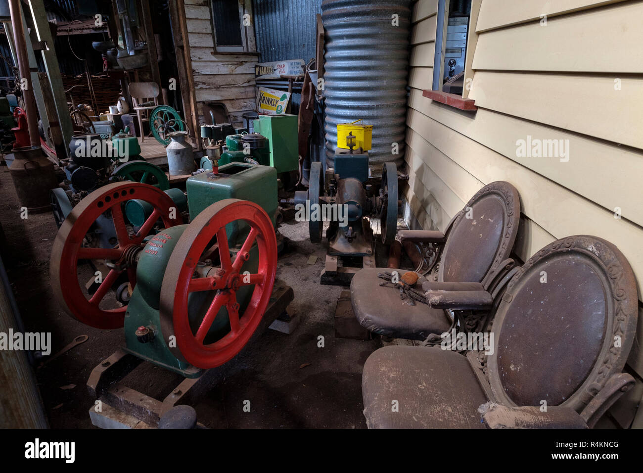 At Highfields Pioneer Village Stock Photo - Alamy