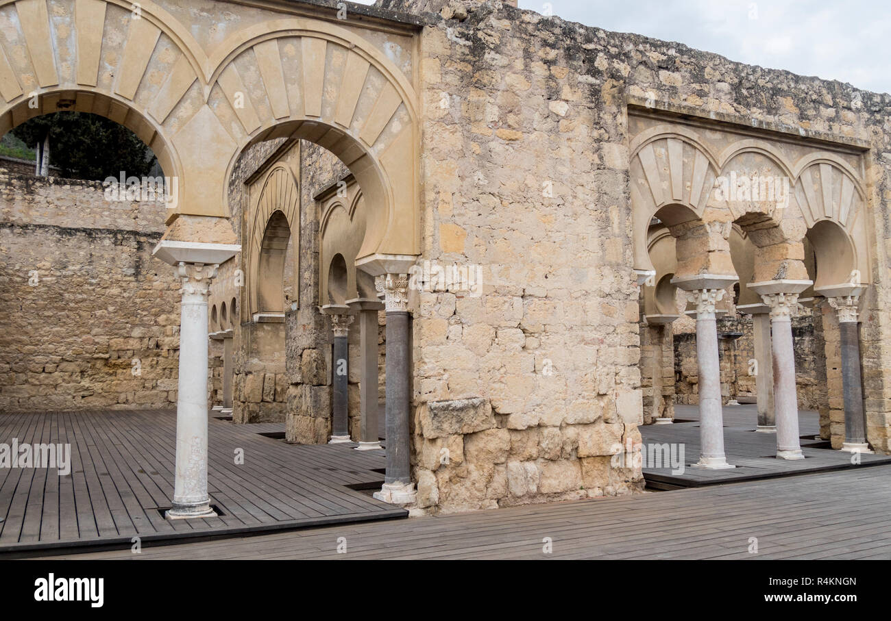 Ancient city ruins of Medina Azahara, Cordoba, Spain Stock Photo - Alamy
