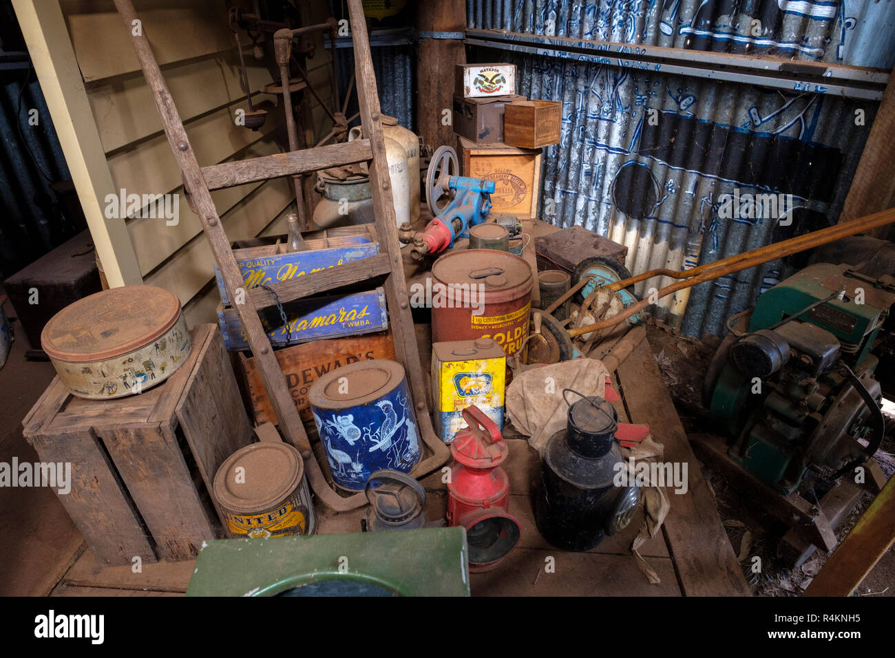 At Highfields Pioneer Village Stock Photo - Alamy