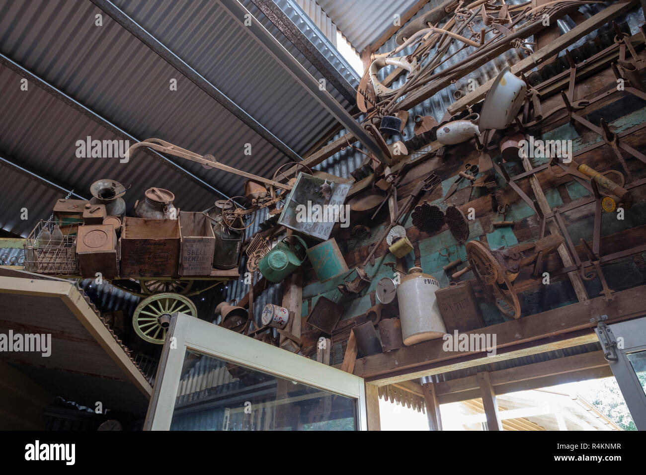 At Highfields Pioneer Village Stock Photo - Alamy