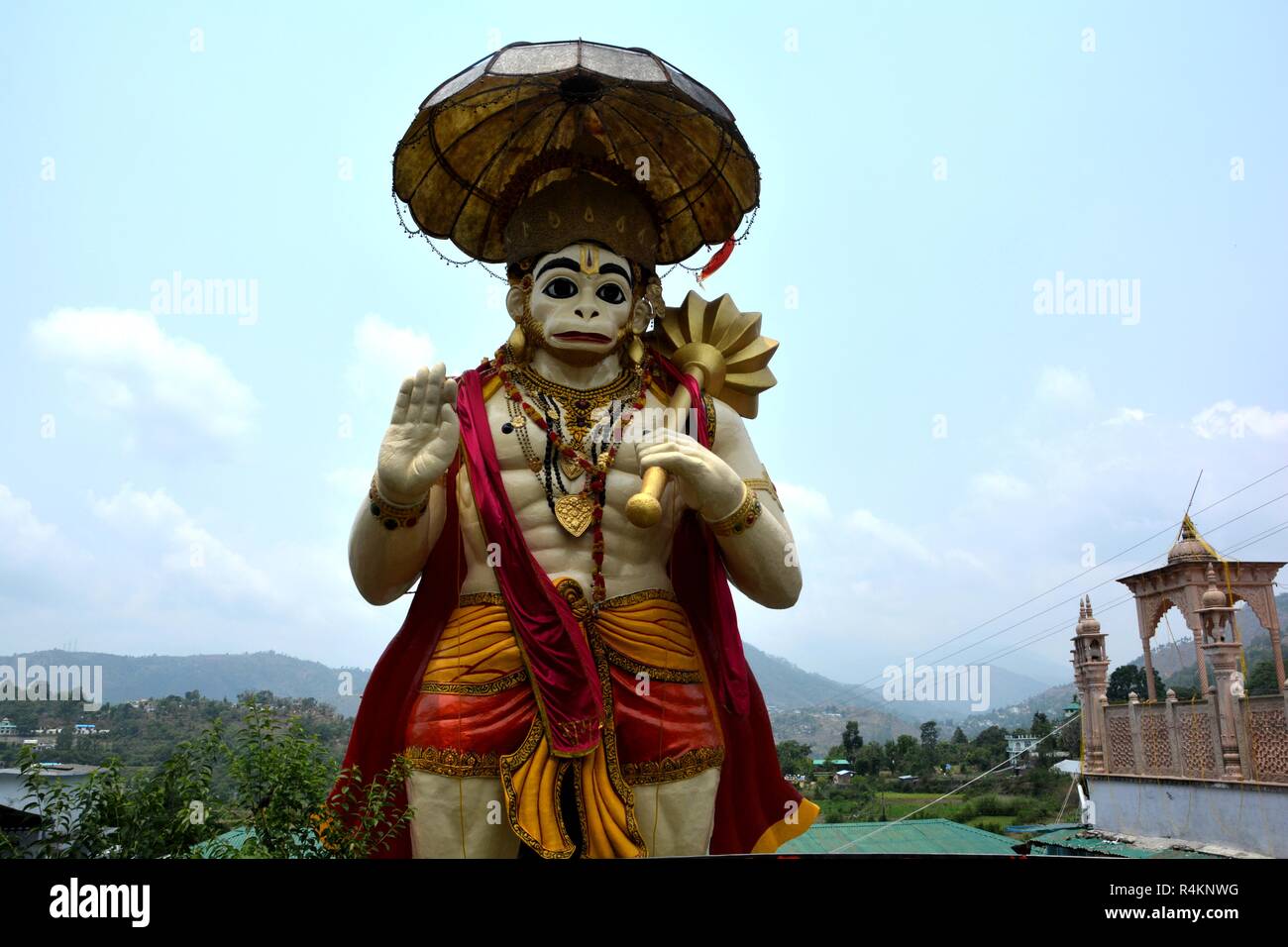 Lord Hanuman Hindu Temple In High Resolution Stock Photography and ...