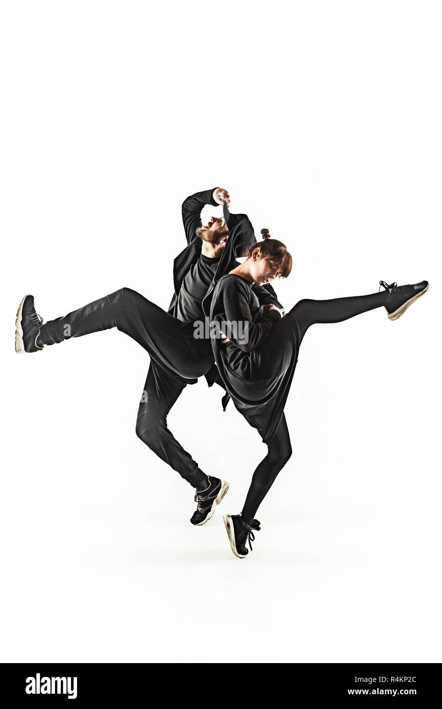 Acrobatic dancers Cut Out Stock Images & Pictures - Alamy