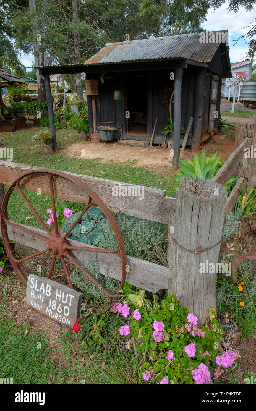 At Highfields Pioneer Village Stock Photo - Alamy
