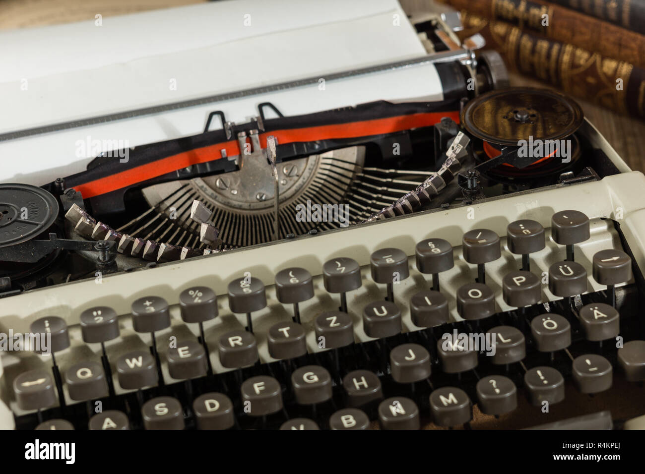 Typewriter roll hi-res stock photography and images - Alamy