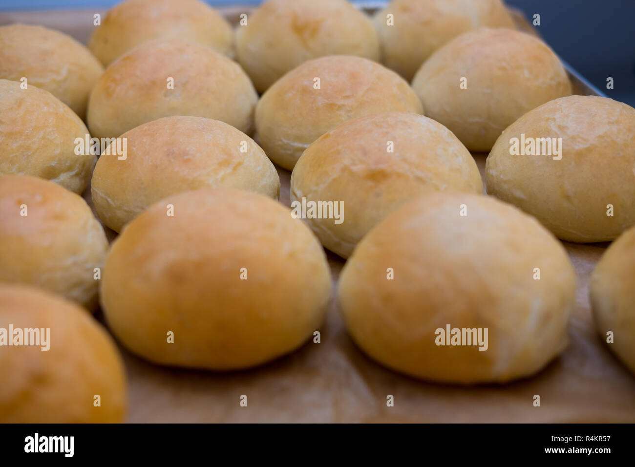 Soft round roll bread hi-res stock photography and images - Alamy