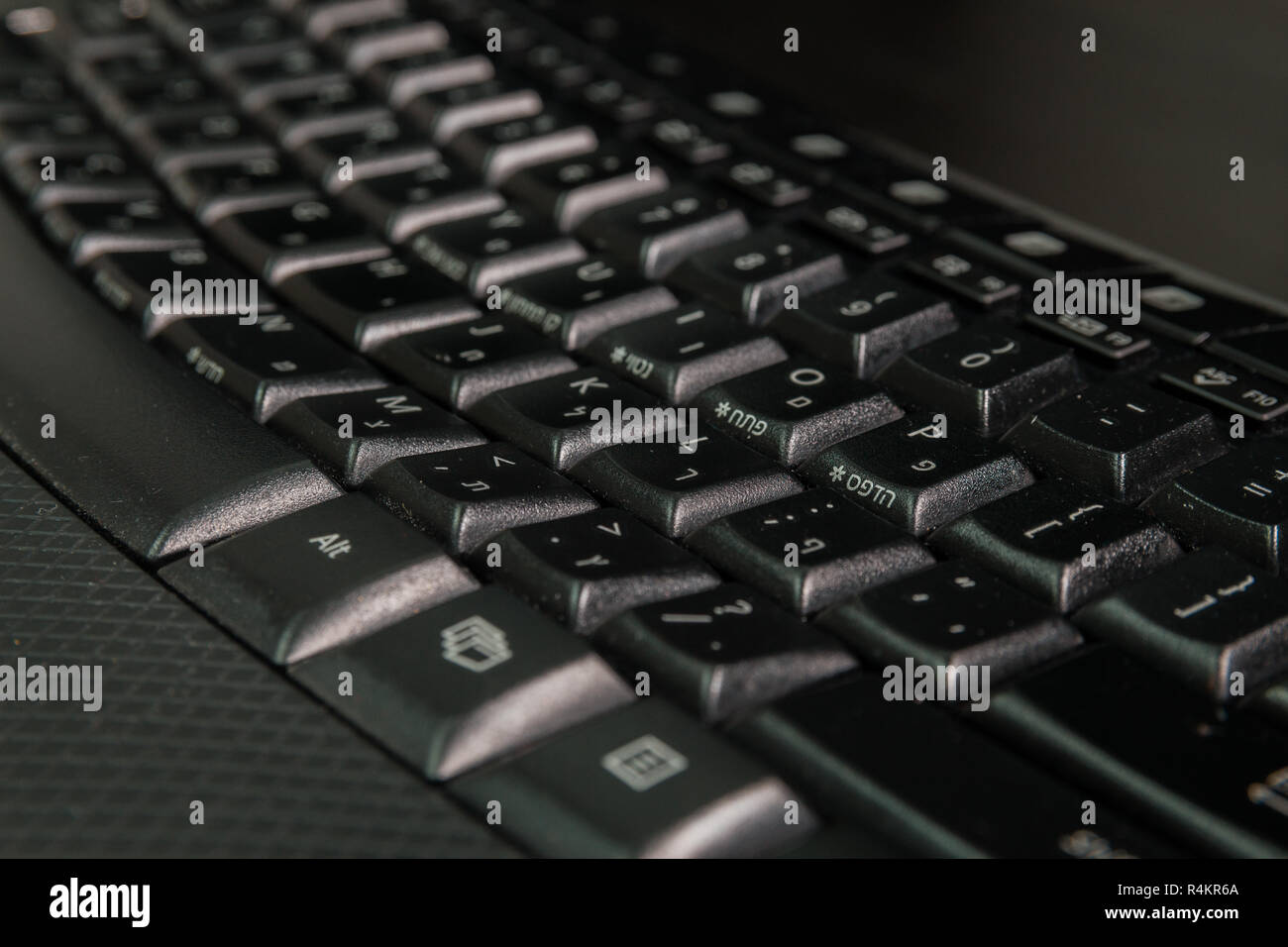Keyboard letters in hebrew hi-res stock photography and images - Alamy