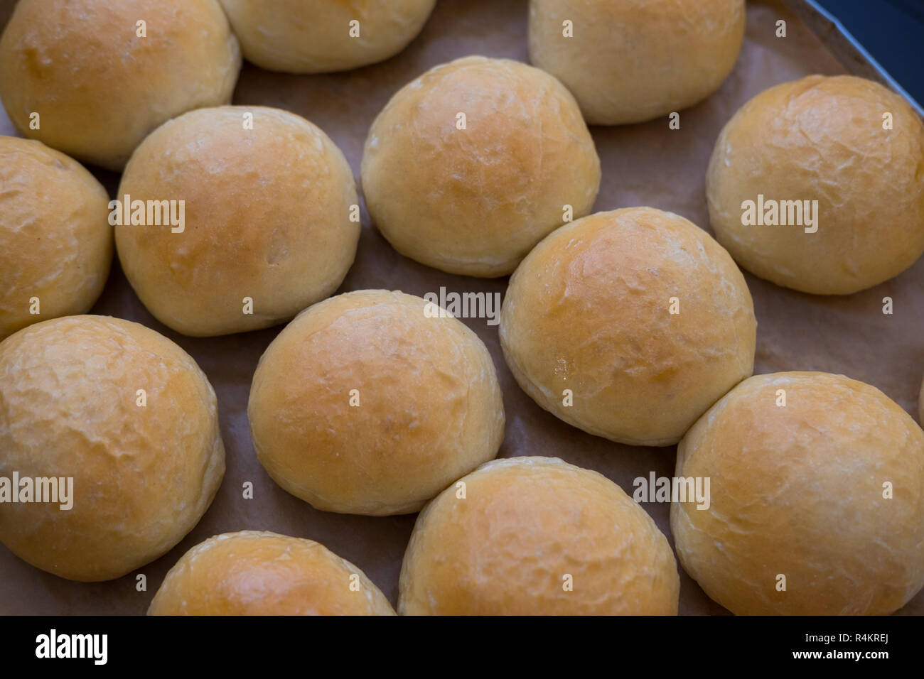 Soft round roll bread hi-res stock photography and images - Alamy