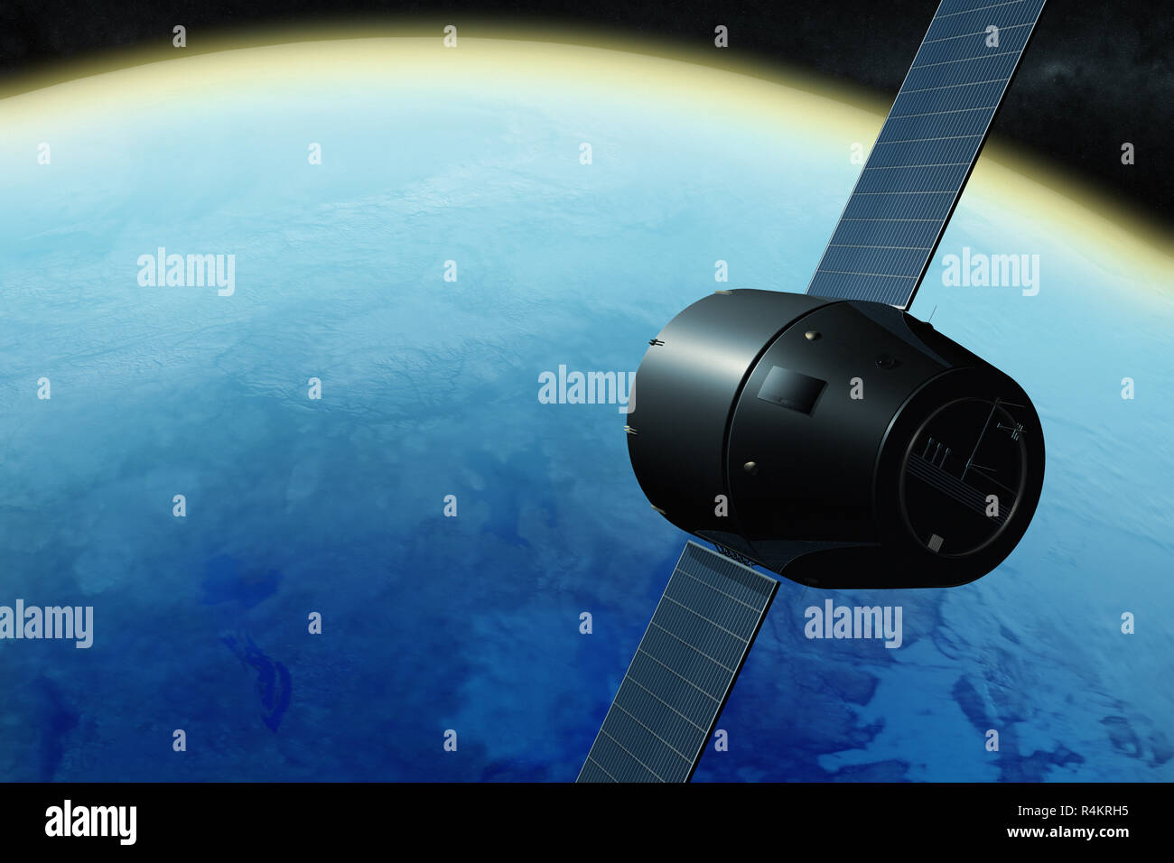 Satellite orbiting the earth hi-res stock photography and images - Alamy
