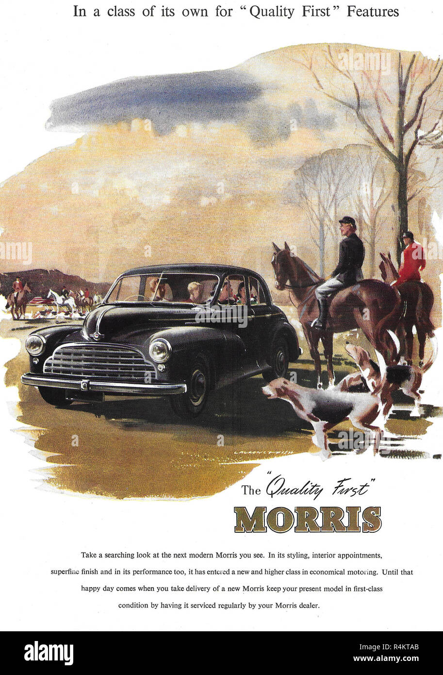 1950s British Car Advert High Resolution Stock Photography and Images ...