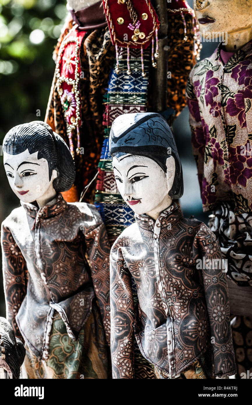 Traditional puppets made of wood Stock Photo - Alamy