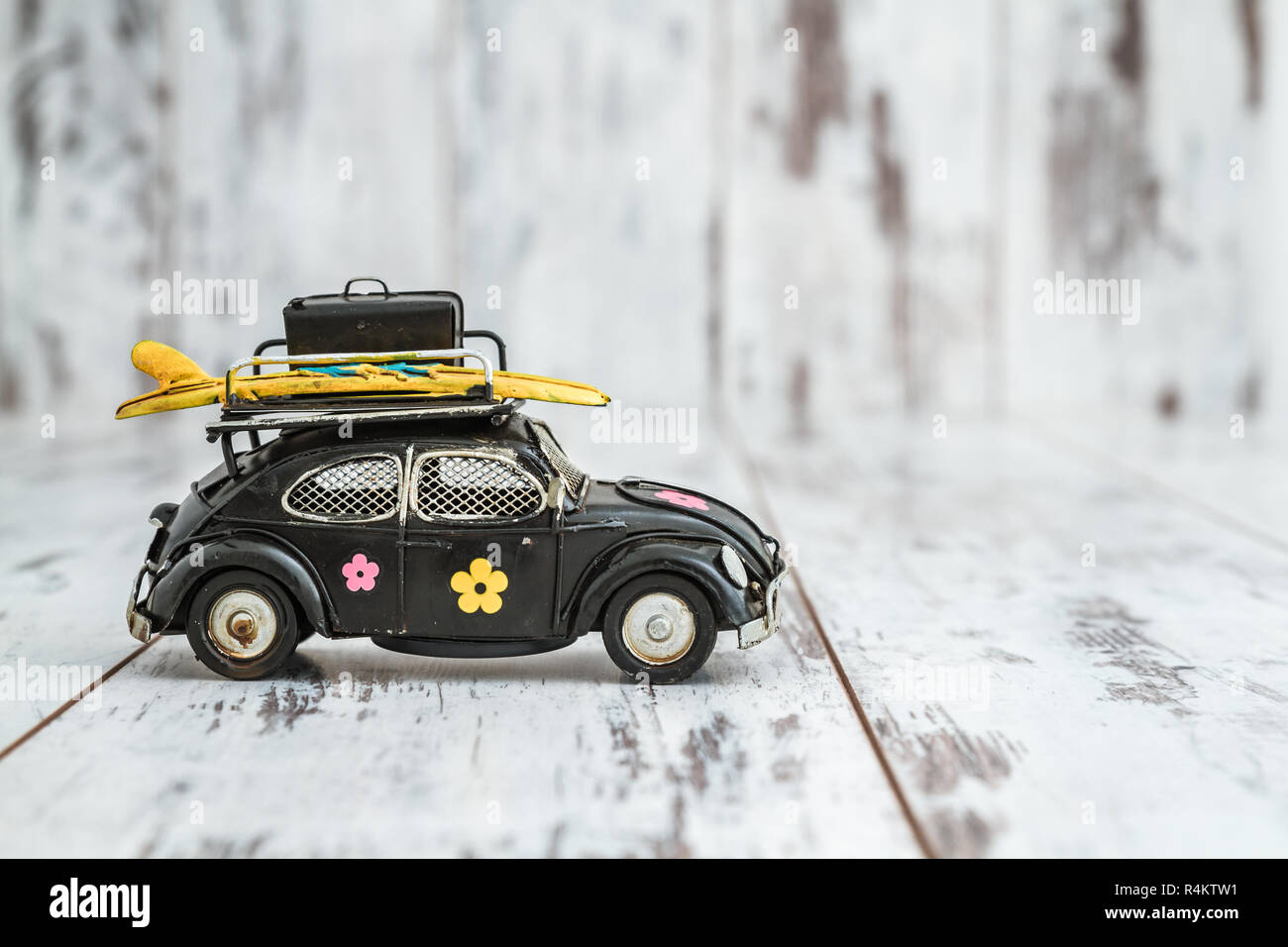 Classic Mini Black Model Car Money Box Stock Photo - Alamy