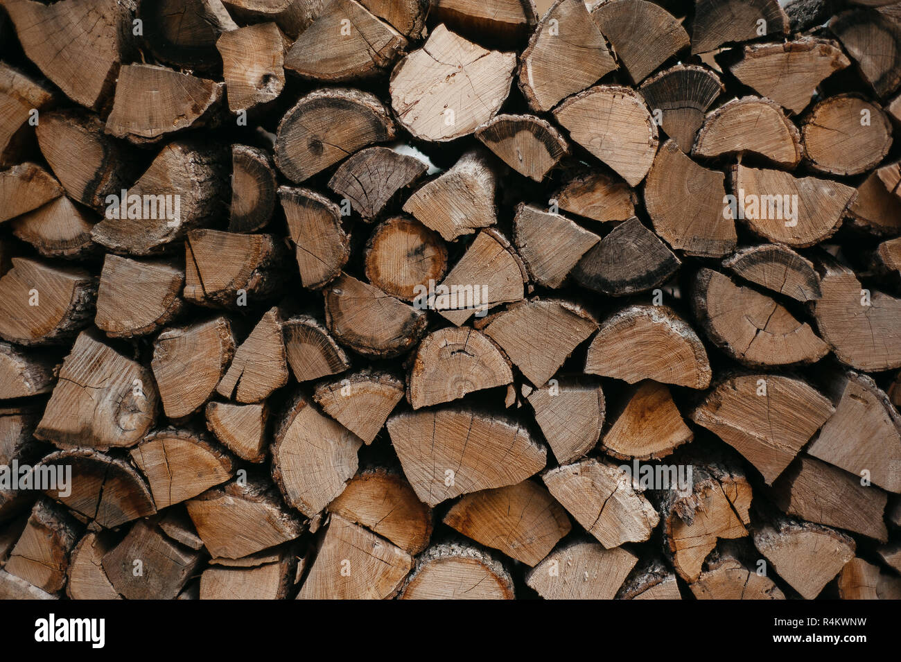 firewood log texture. rural cozy background. Natural, organic concept ...