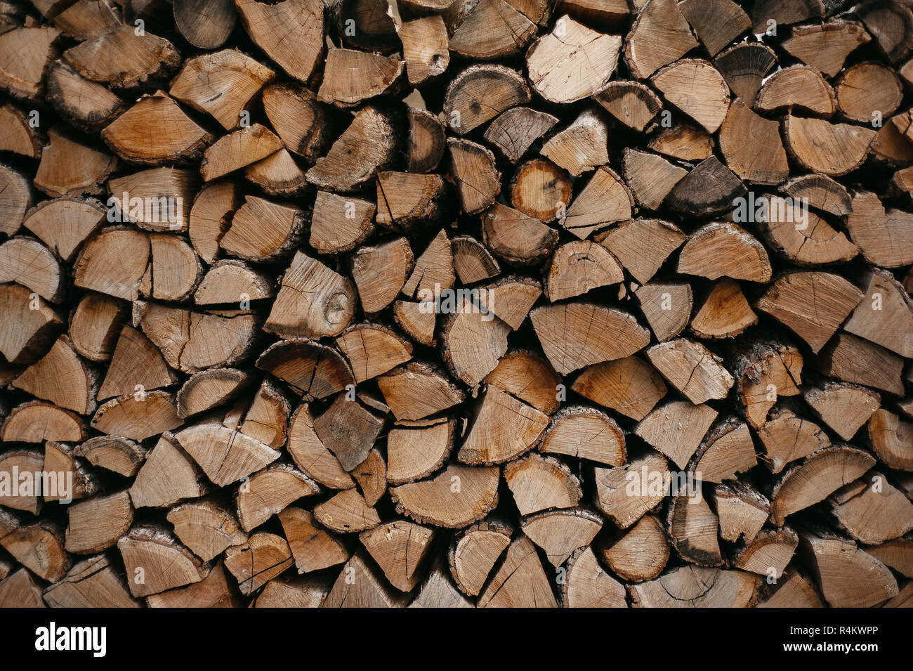 firewood log texture. rural cozy background. Natural, organic concept ...