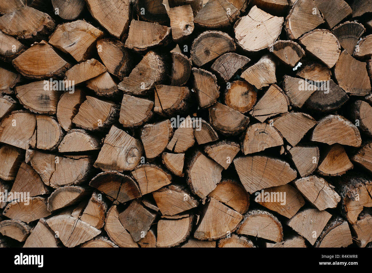 firewood log texture. rural cozy background. Natural, organic concept ...