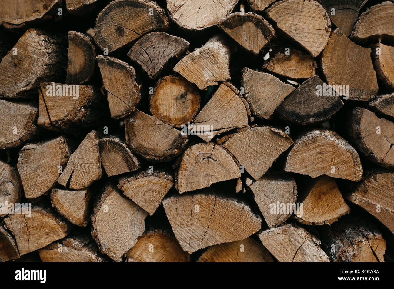 firewood log texture. rural cozy background. Natural, organic concept ...