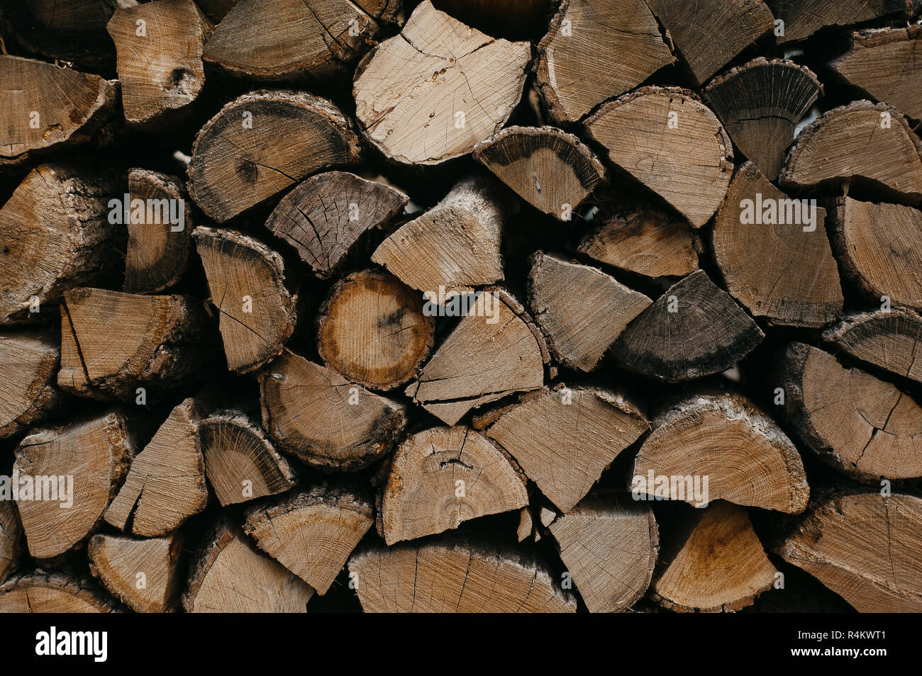 firewood log texture. rural cozy background. Natural, organic concept ...