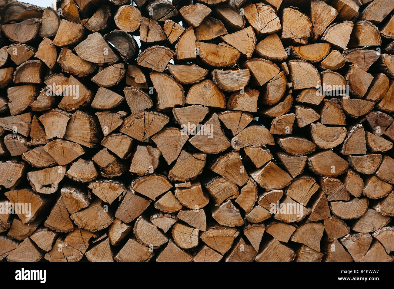 firewood log texture. rural cozy background. Natural, organic concept ...