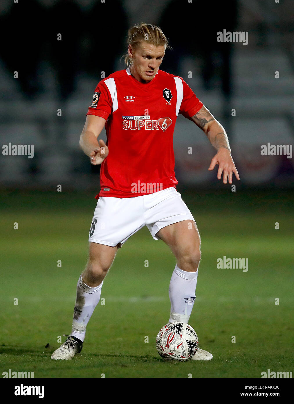 Salford City's Carl Piergianni Stock Photo - Alamy