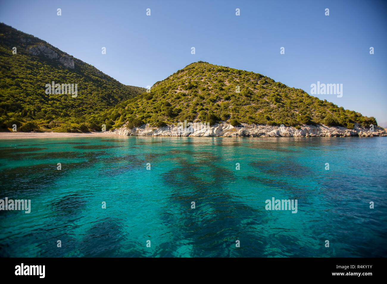 Atokos island in Ionian sea Stock Photo - Alamy