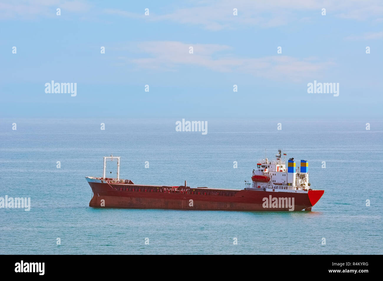 Bulk Carrier Ship Stock Photo - Alamy