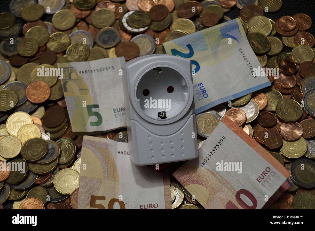 rising electricity costs Stock Photo - Alamy