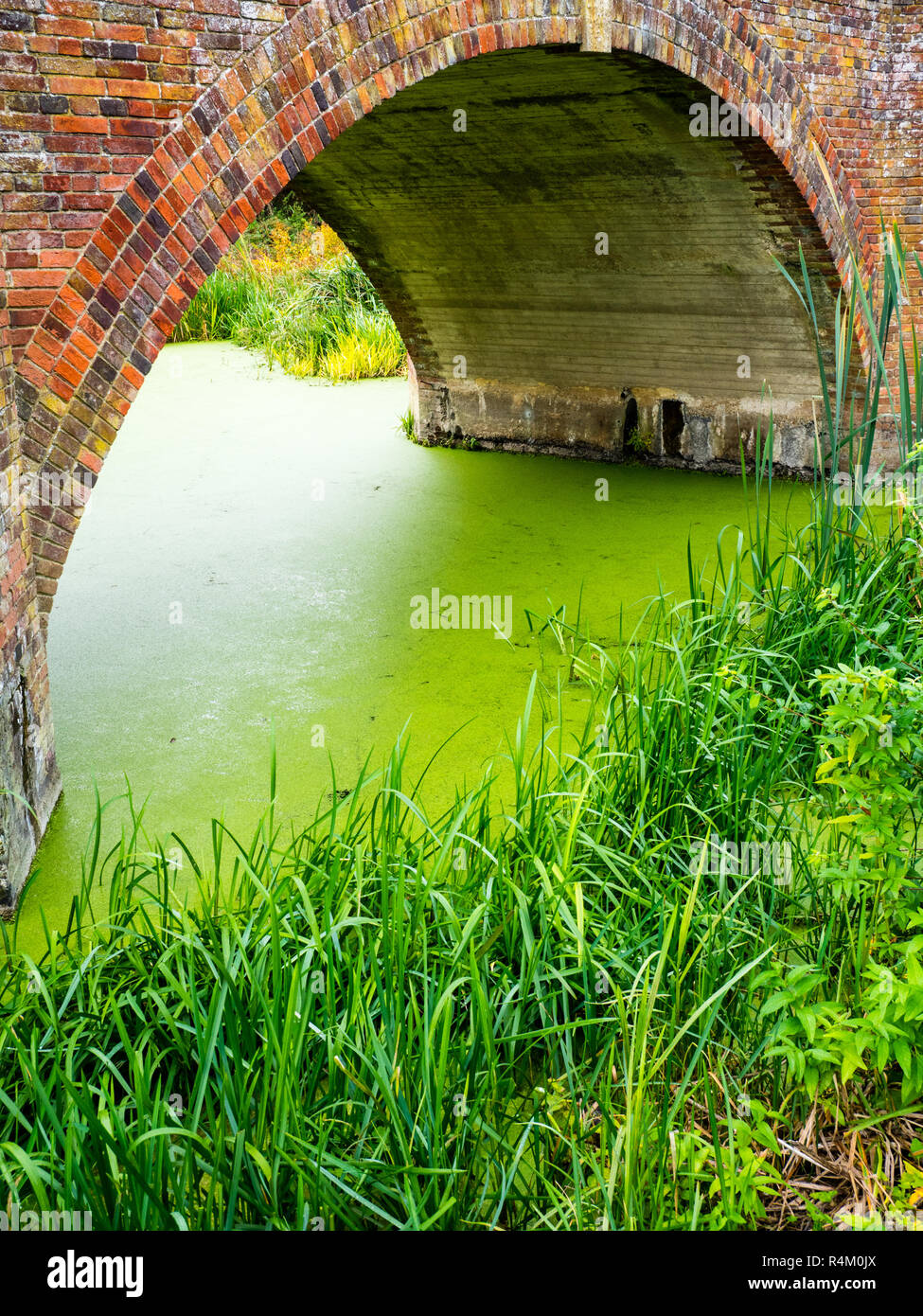 Brick bridge over water hi-res stock photography and images - Alamy