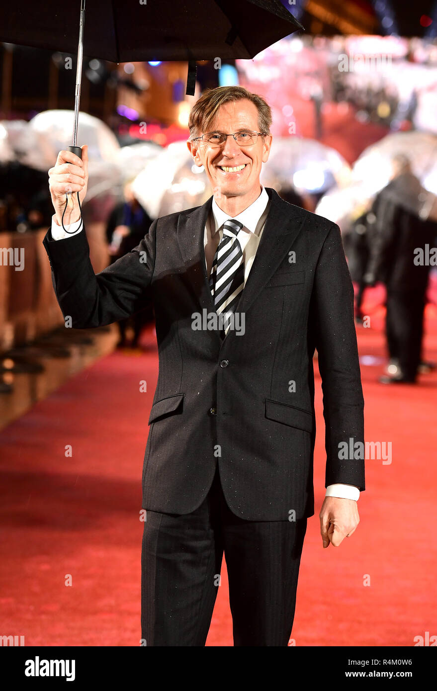 Author Philip Reeve attending the Mortal Engines World Premiere held at ...