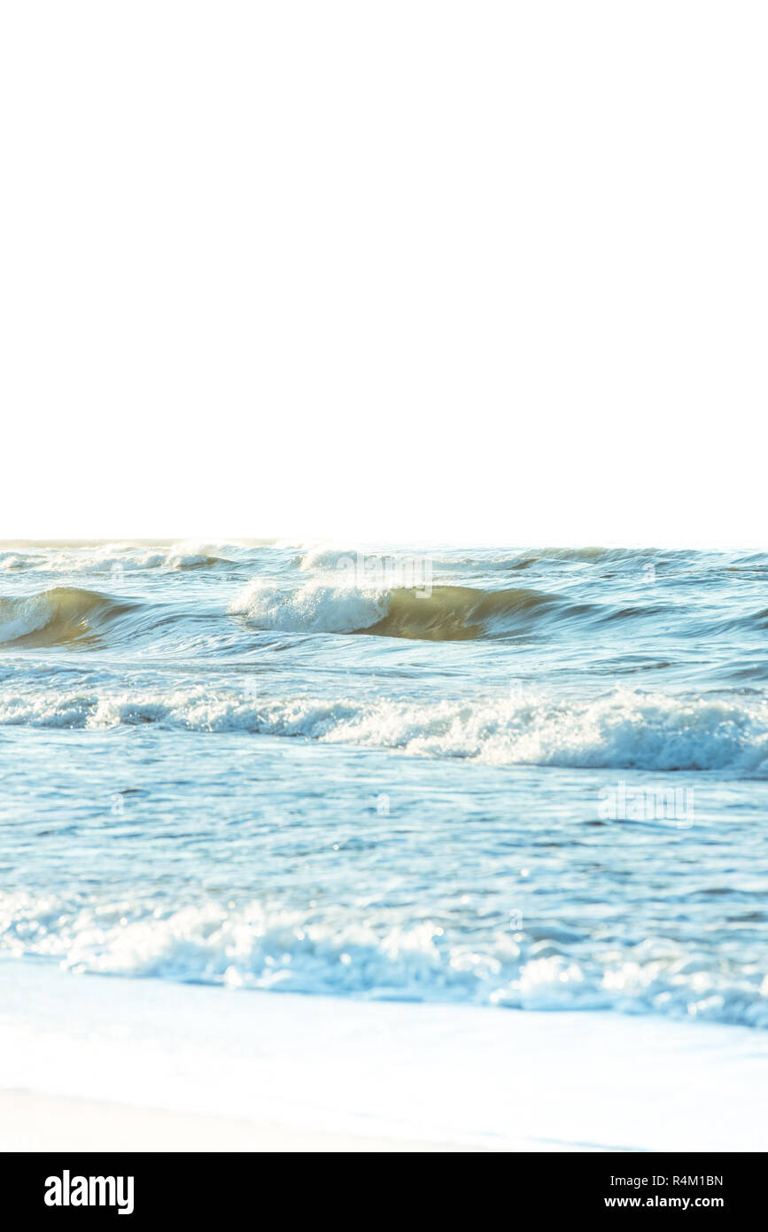 Sea wave breaking Stock Photo - Alamy