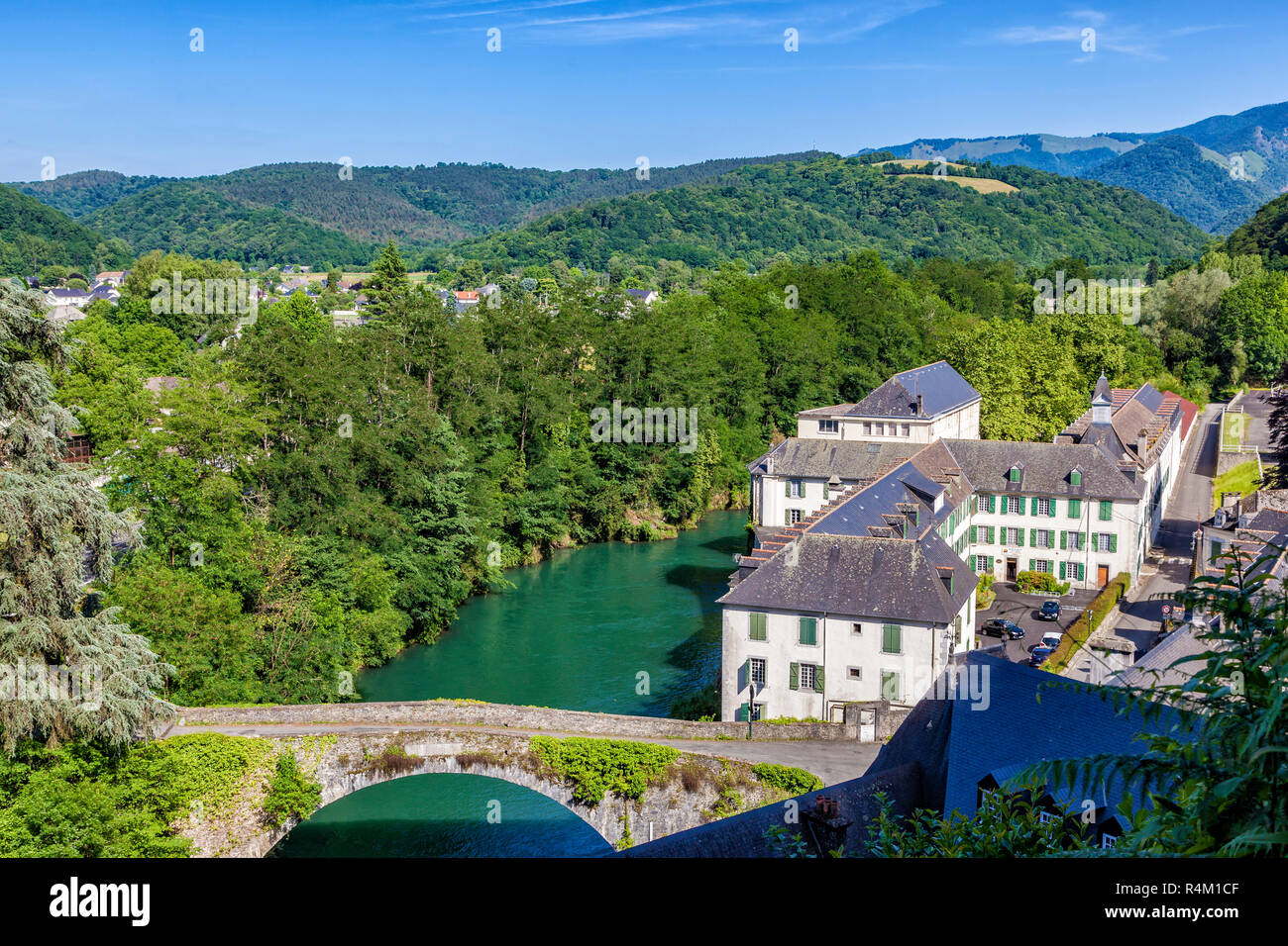 Lestelle-Betharram, located in the Bearn region, France Stock Photo - Alamy