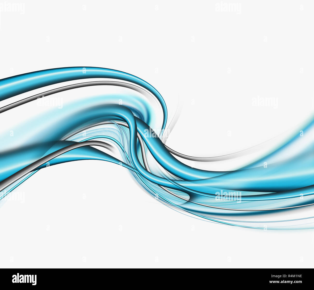 Abstract smooth waved backdrop hi-res stock photography and images - Alamy