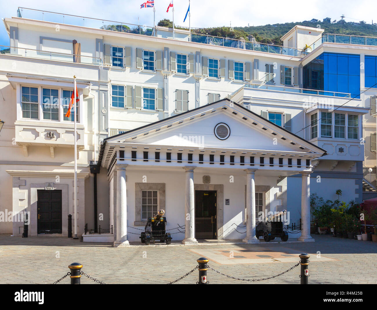 Convent Guard House, building of H.M. Government of Gibraltar and ...