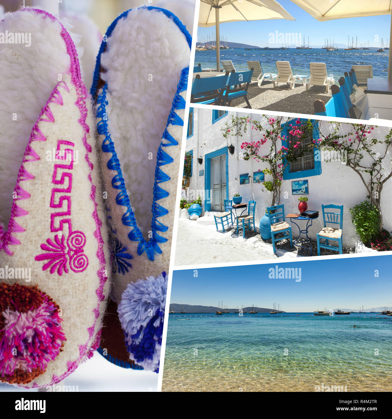 Collage of Crete (Greece) images - travel background (my photos Stock ...