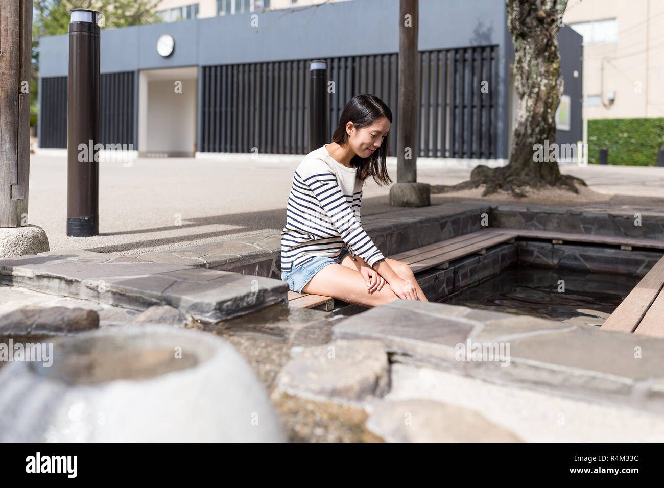 Foot Onsen High Resolution Stock Photography and Images - Alamy