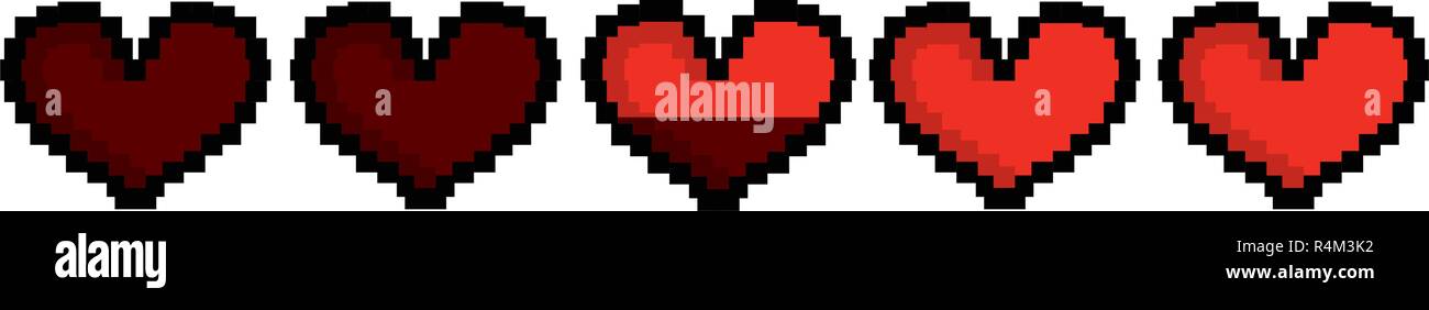 Loading Pixel Videogame Stock Vector Image & Art - Alamy